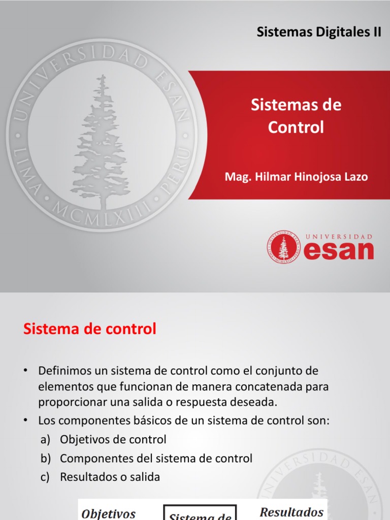 Sistemas de Comtrol | PDF | Sistema de control | Señal analoga