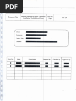 Test Pack Preparation | PDF | Valve | Pipe (Fluid Conveyance)