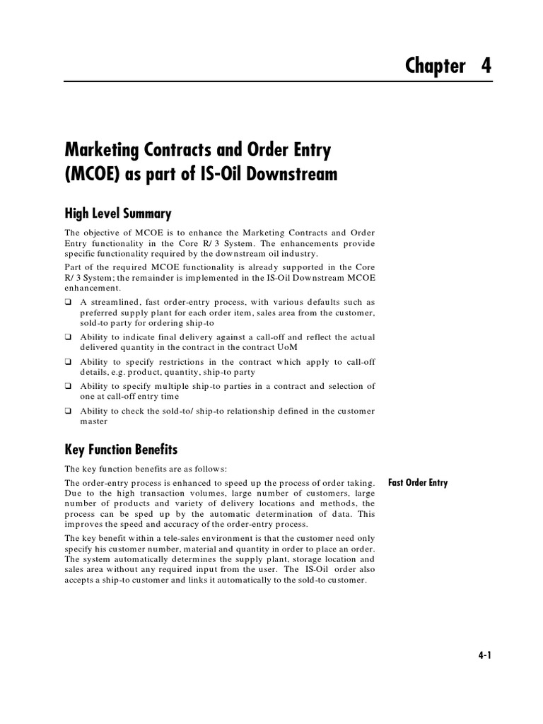 4 Mcoe | PDF | Pricing | Sales