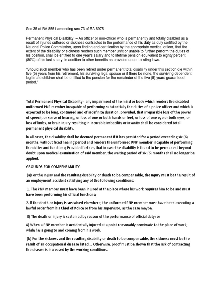 TPPD | PDF | Disability | Employment