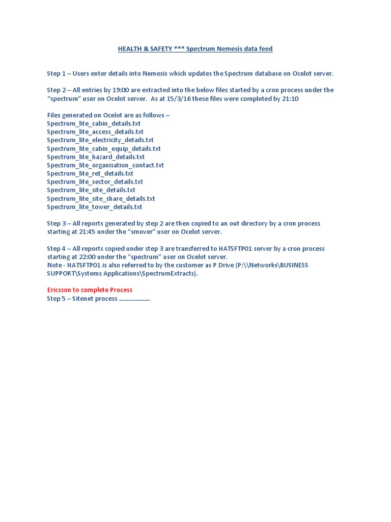 Health and Safety Scripts | PDF