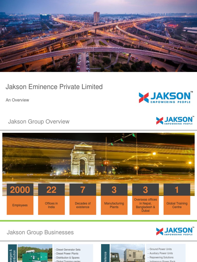 Jakson Eminence Private Limited - V5 | PDF | Electric Power | Power ...