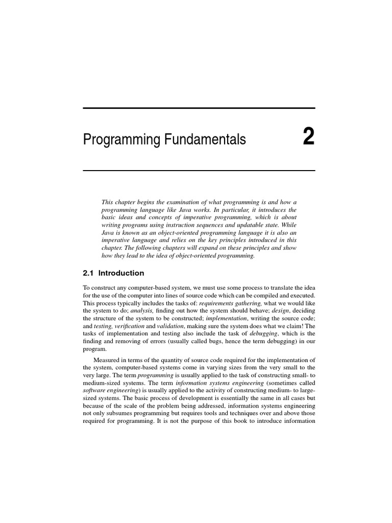 Programmingfundamentals 1 PDF | PDF | Scope (Computer Science) | Programming Language