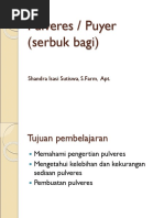 Perbedaan Pulvis dan Pulveres Obat | PDF