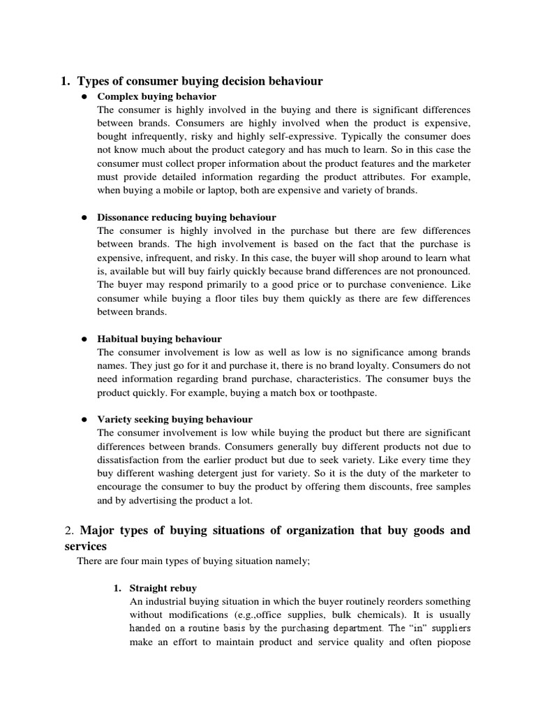 Principle of Marketing Exercises Chapter 5-11 | PDF | Market ...
