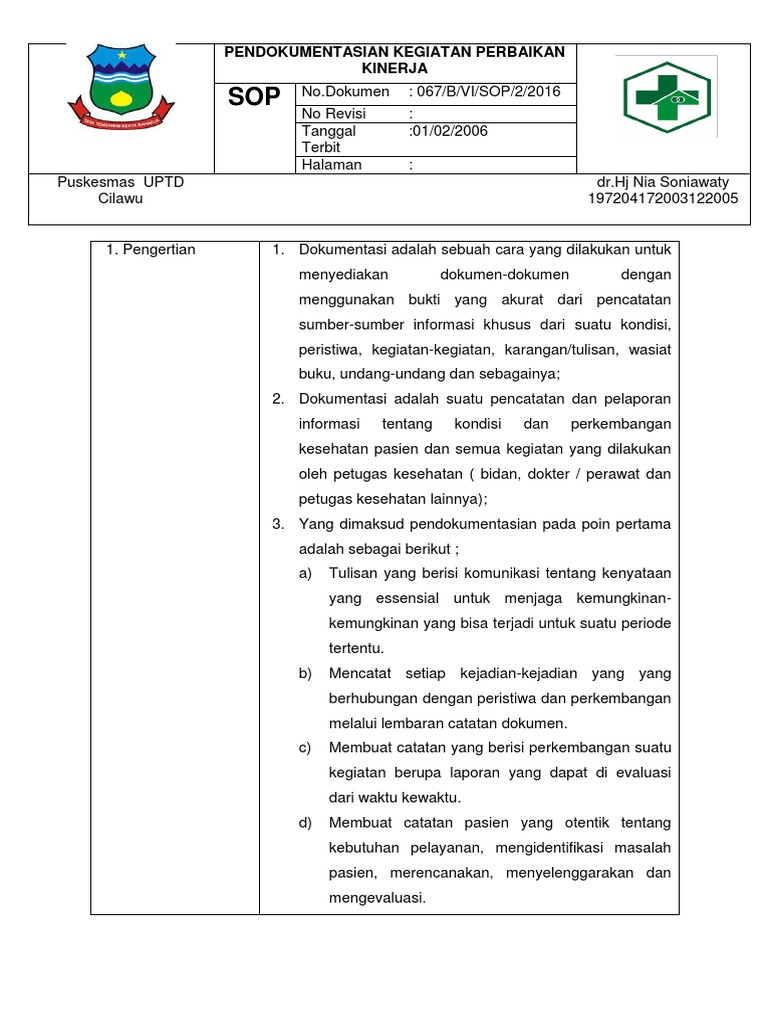 Contoh Pdca Perbaikan Kinerja Pelayanan Edit | PDF