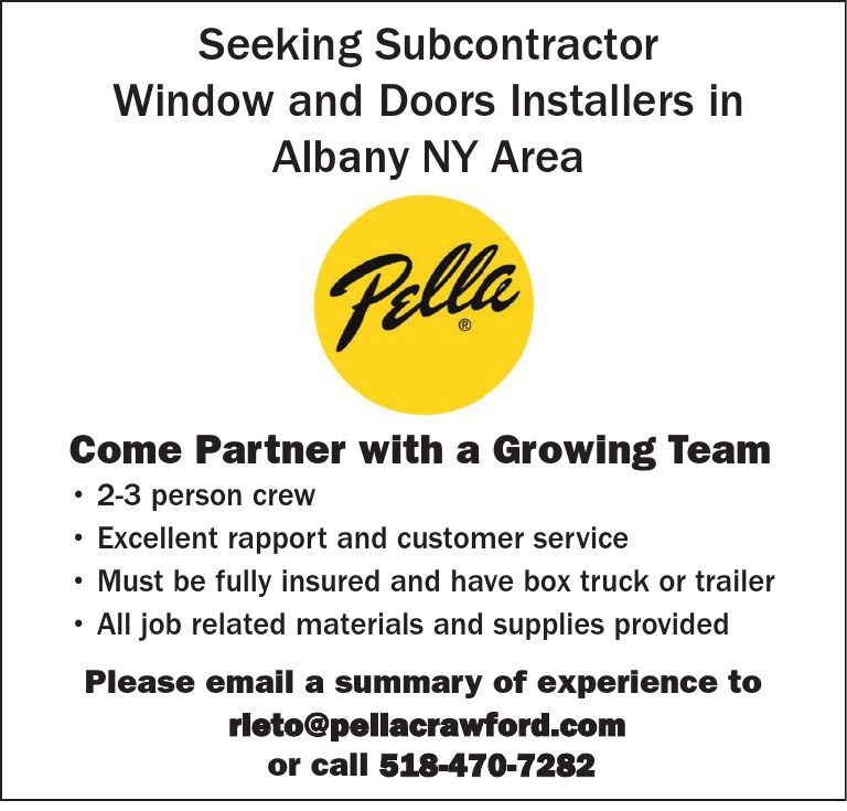 Subcontractor Window & Door Installers Needed | PDF | Career & Growth | Law