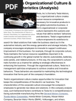 Tesla's Organizational Structure Analysis | PDF | Organizational ...