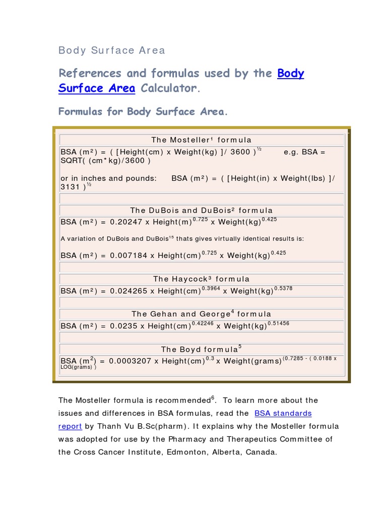 Formulas de Peso | PDF | Body Mass Index | Obesity