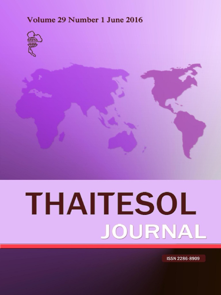 Thailand TESOL Journal Vol29 No1 June 2016 PDF | PDF | English As A ...