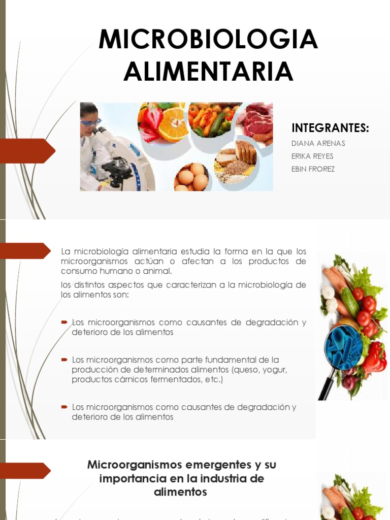 Seguridad Alimentaria y Microbiología | PDF | Microorganismo | Alimentos