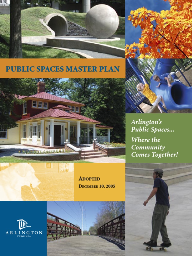 2005 Public Space Master Plan PDF | PDF | Arlington County | Community