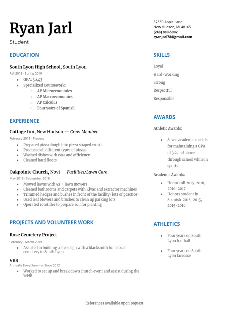 Resume Ryan Jarl 6th Hour | Descargar gratis PDF | Horticulture And ...
