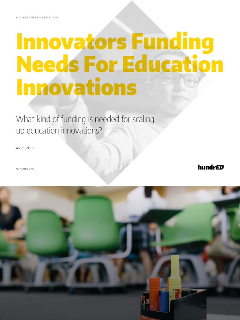 Hundred Innovators Funding Digital 1 PDF | PDF | Innovation | Survey ...