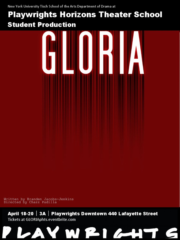 Gloria Poster Draft 1 | PDF