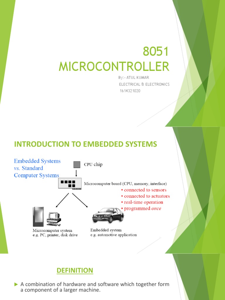 Microcontroller | Download Free PDF | Microcontroller | Embedded System