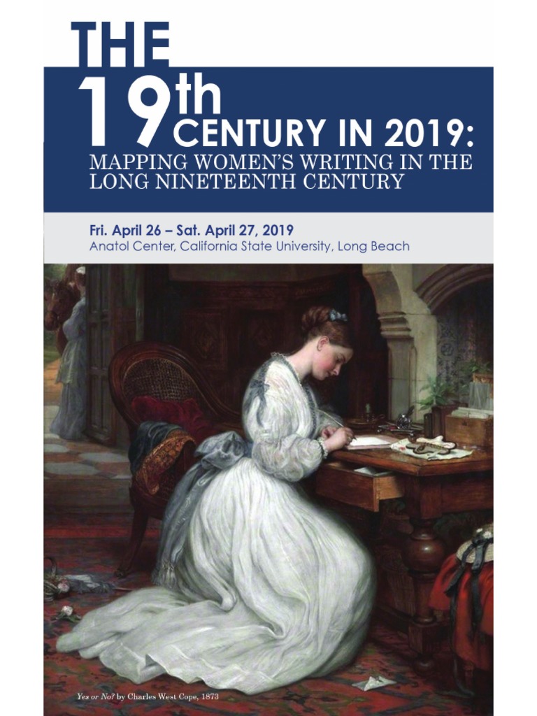 The 19th Century in 2019: Mapping Women's Writing in The Long ...