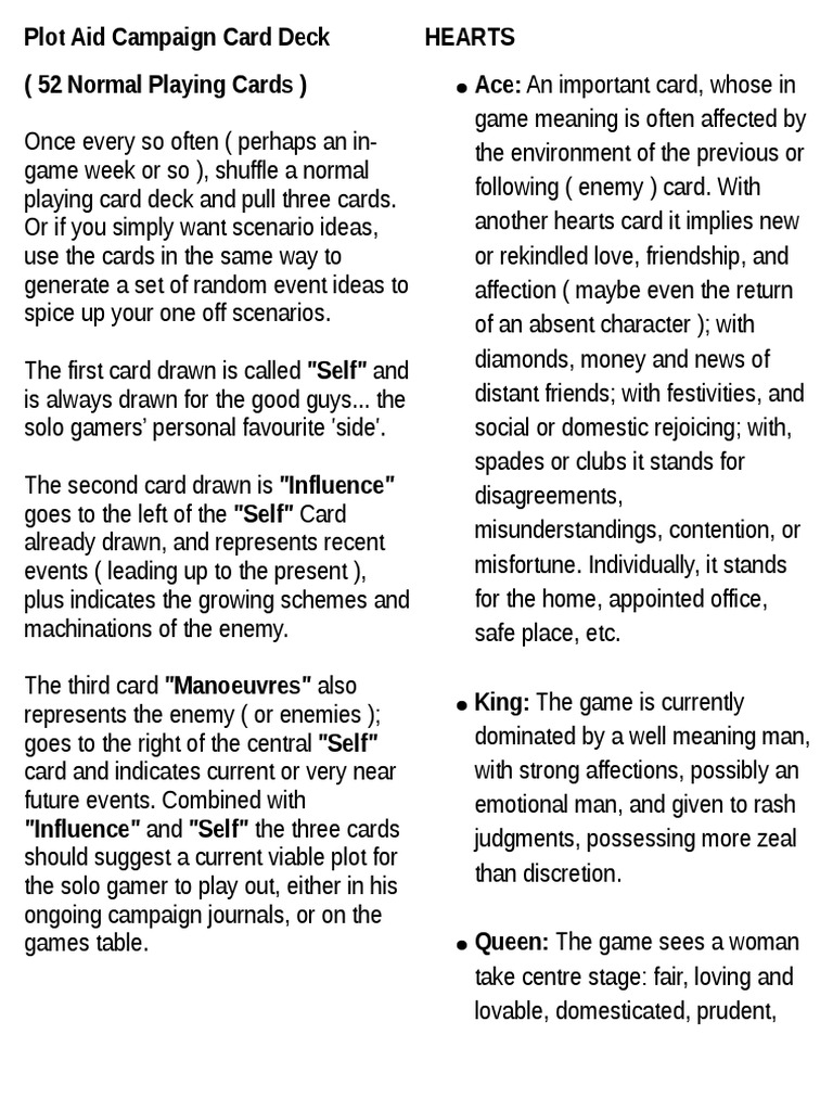 In Radic | PDF | Playing Cards