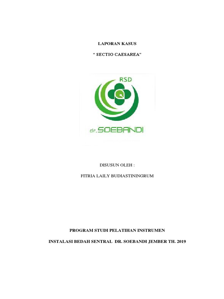 Karakteristik Persalinan Sectio Caesarea | PDF