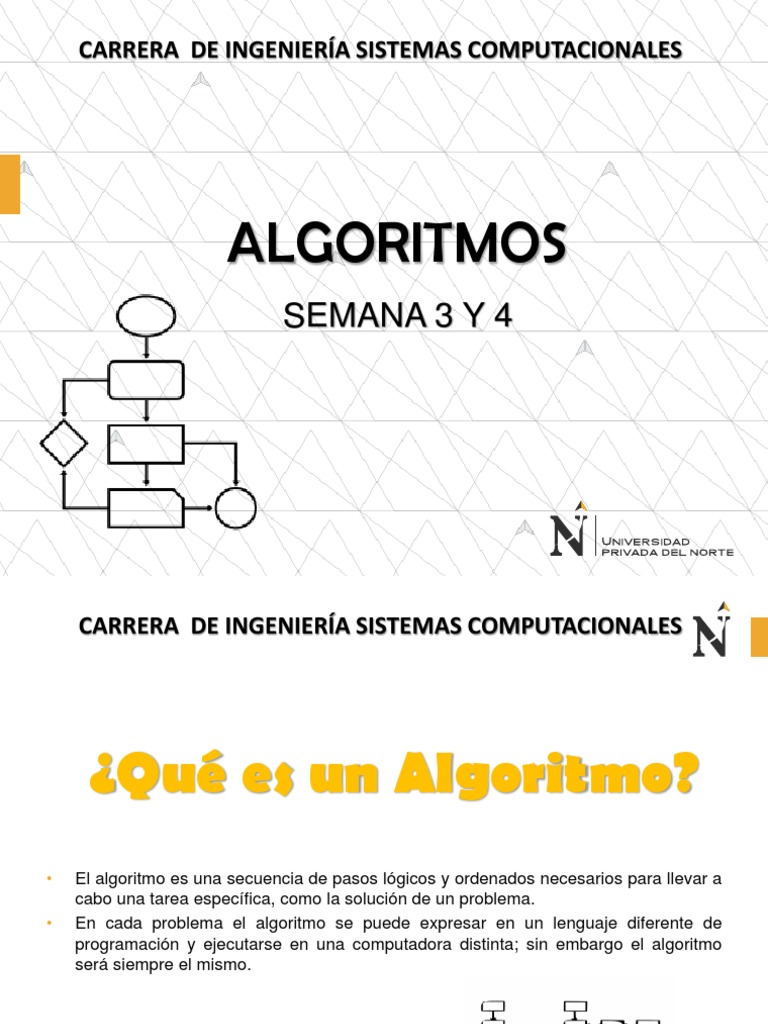 UPN INISCO Algoritmo PDF | PDF | Algoritmos | Programación de computadoras