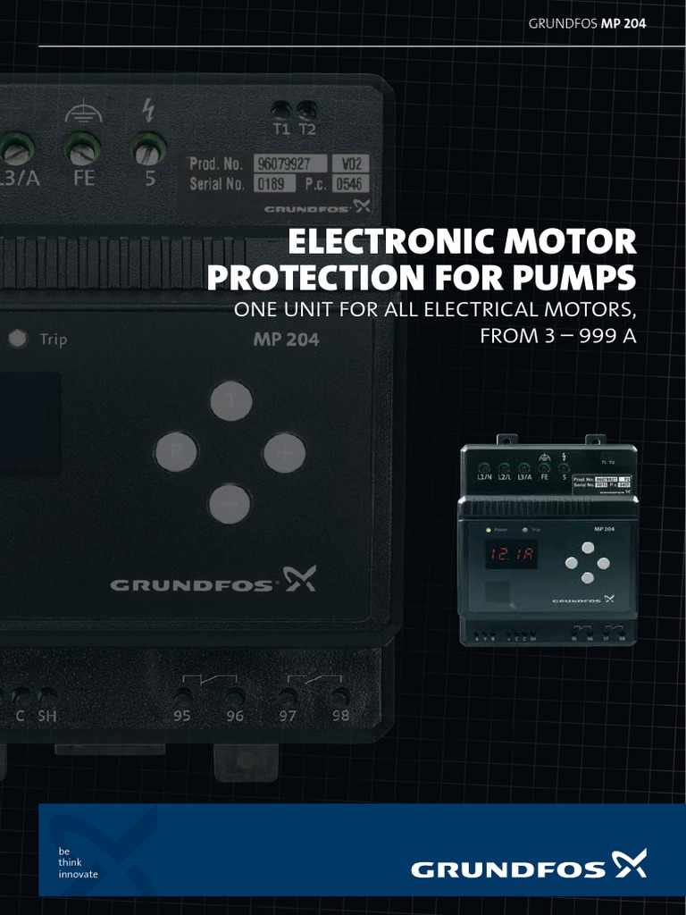 MP 204 Motor Protection Unit Overview | PDF | Electric Motor | General ...