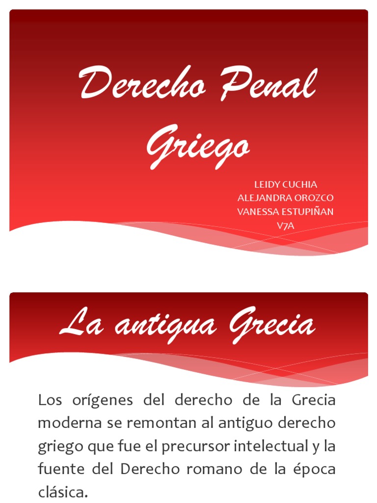 Derecho Penal GRIEGO PDF | Descargar gratis PDF | Estado (política ...