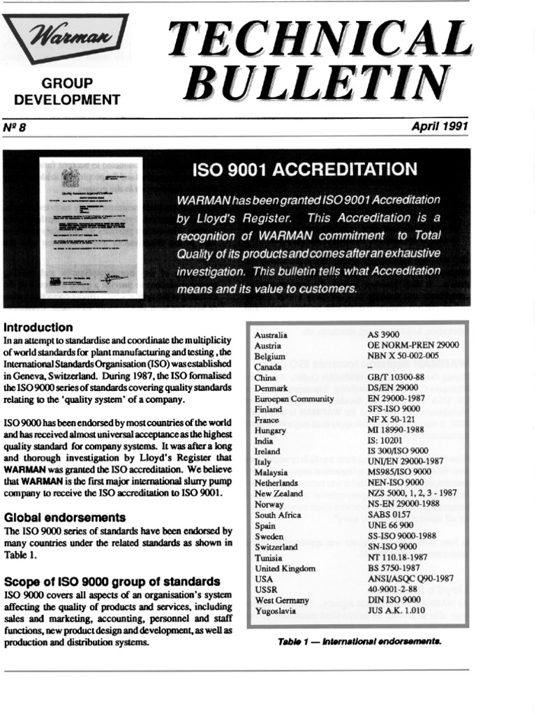 Technical Bulletin 008 PDF | PDF
