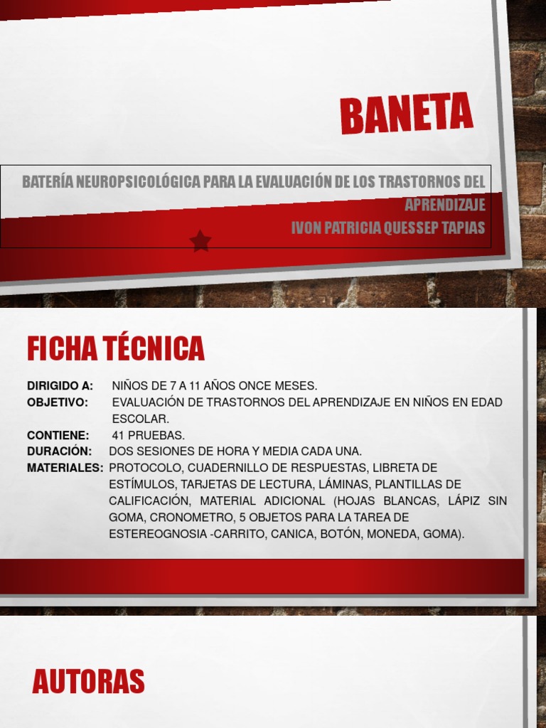 Baneta | PDF | Fonología | Palabra