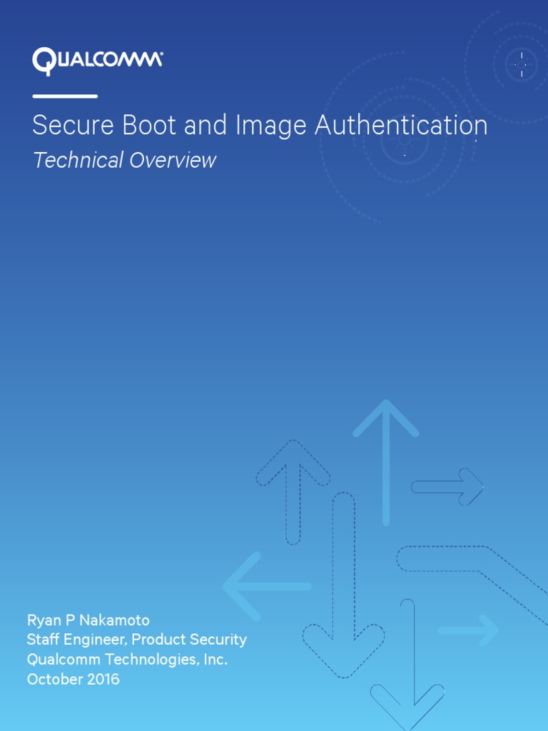 Secure Boot and Image Authentication PDF | PDF | Booting | Public Key Certificate