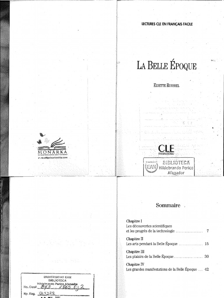 La Belle Époque PDF | PDF