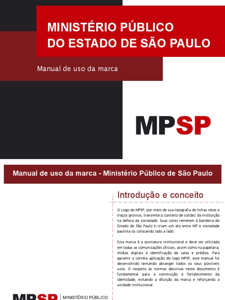 Manual Da Marca MPSP PDF | PDF | Kernel (sistema operacional) | Marca
