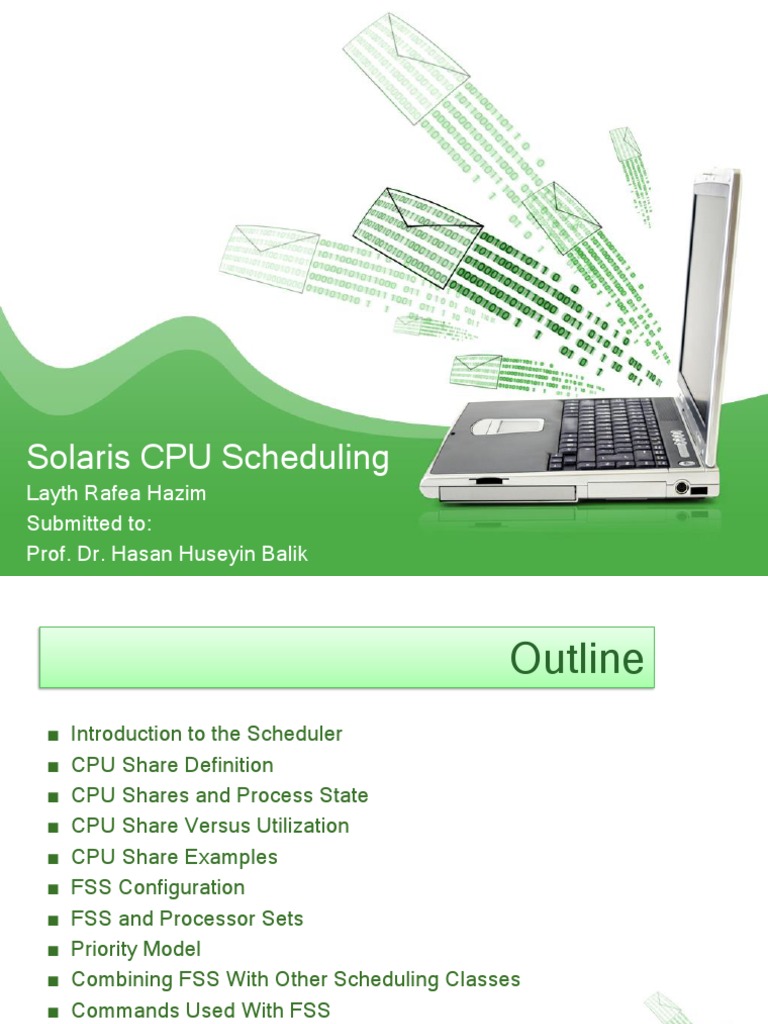 Solaris Cpu Scheduling | Download Free PDF | Scheduling (Computing) | Central Processing Unit