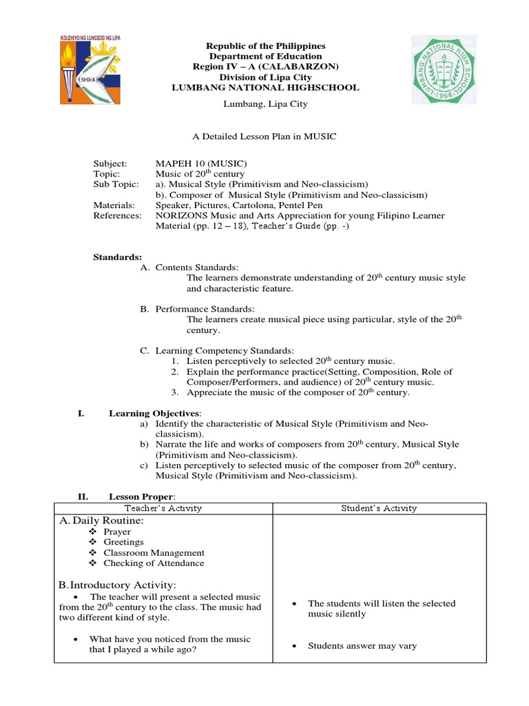 Primitivism Docx123 | PDF | Classical Music | Musical Compositions