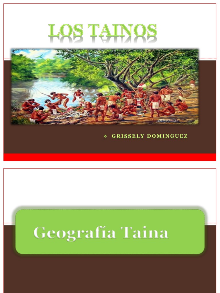 I. Los Tainos Historiosidad | Américas | Idiomas