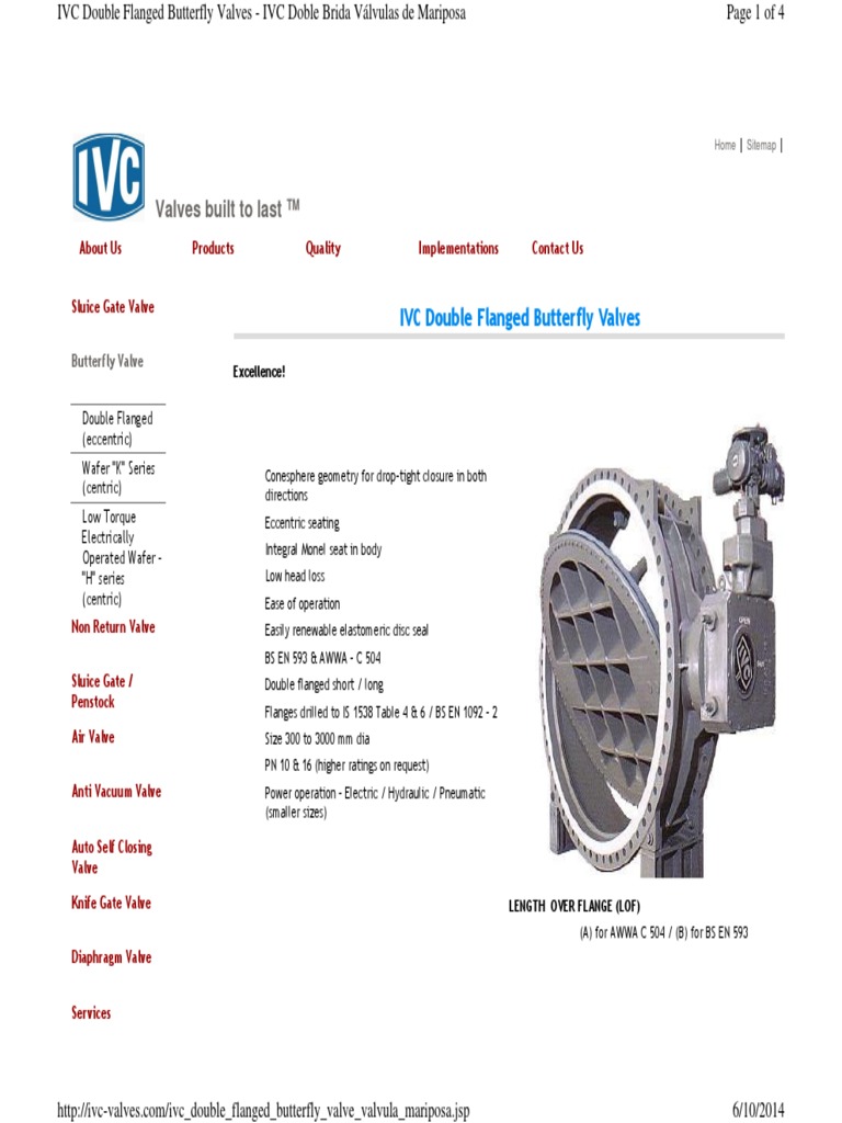 Ivc Valves PDF | Download Free PDF | Valve | Gas Technologies