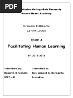 Tos Personal Development Final | PDF | Adolescence | Emotions