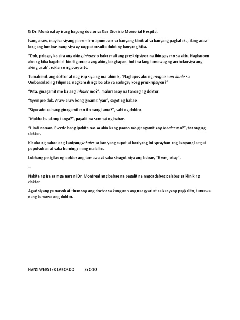 Filipino Dagli | PDF