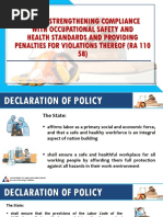 RA 11058 Summary | PDF