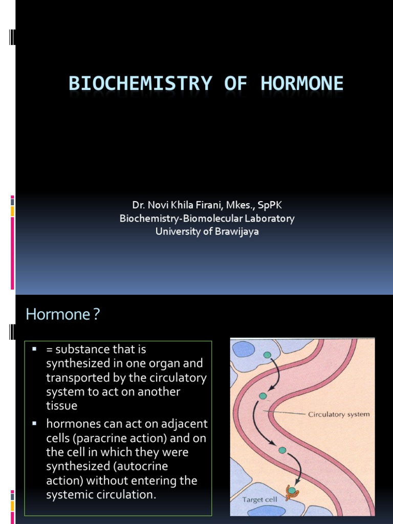 Hormone Biochemistry Overview | PDF | Hormone | Insulin