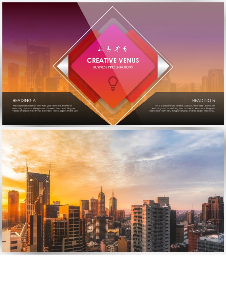 How To Create Most Beautiful Introduction Slide in Microsoft Office ...