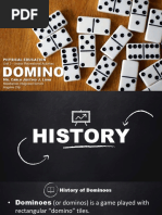 Dominoes Game Rules and Scoring Guide | PDF | Board Games | Games Of ...