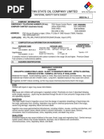 Diesel Fuel Safety Data Sheet | PDF | Firefighting | Dangerous Goods