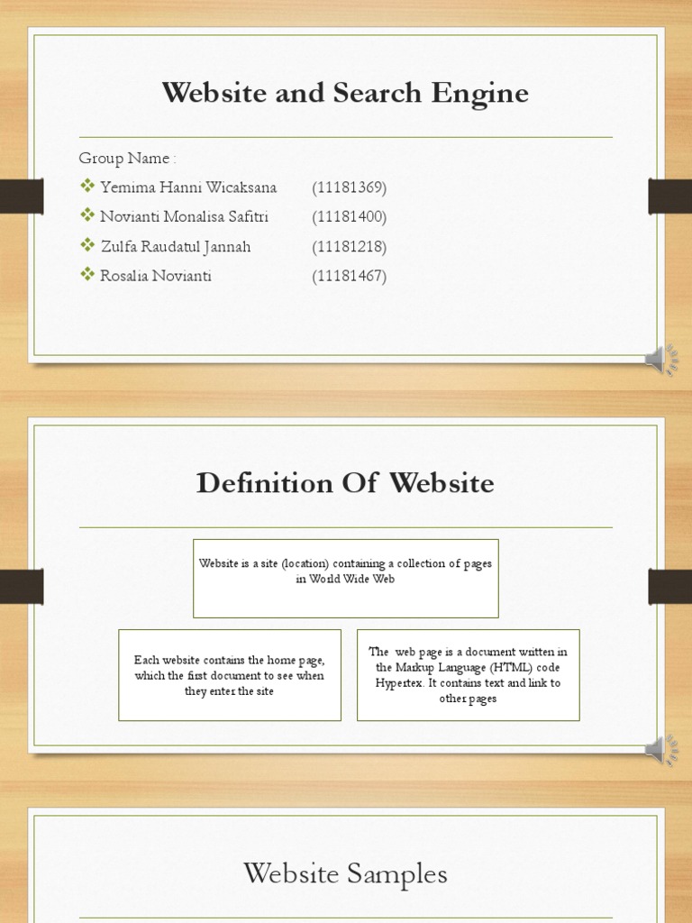 Definition of Website, 1903 | PDF | World Wide Web | Internet & Web