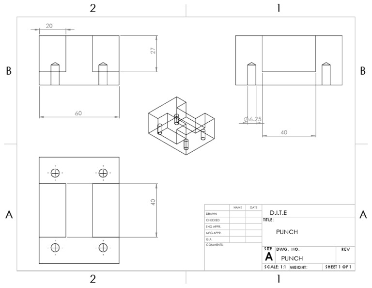 Punch 2d Design | PDF | Computer Aided Design | Autodesk