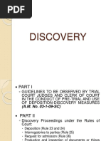 Trial Preparation Checklist | PDF | Discovery (Law) | Deposition (Law)