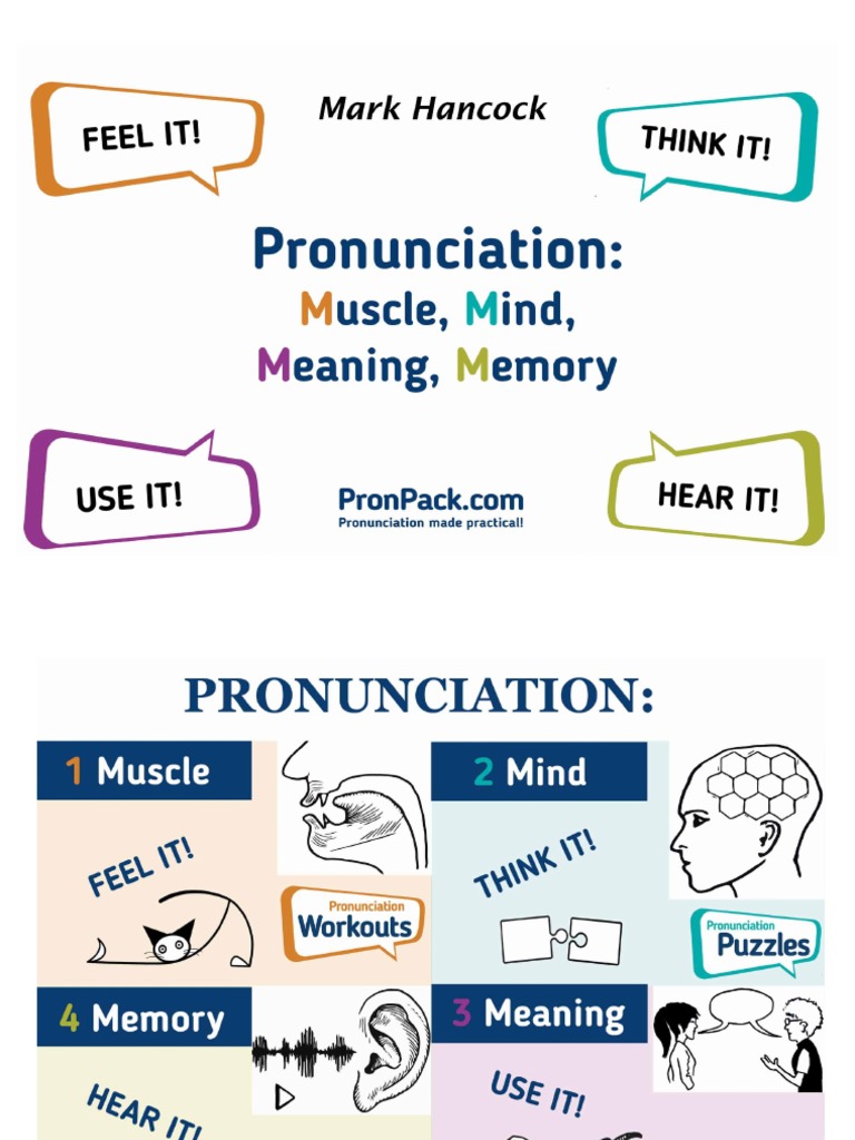 Pronunciation Teaching - Muscle - Mind - Meaning - Memory PDF | PDF