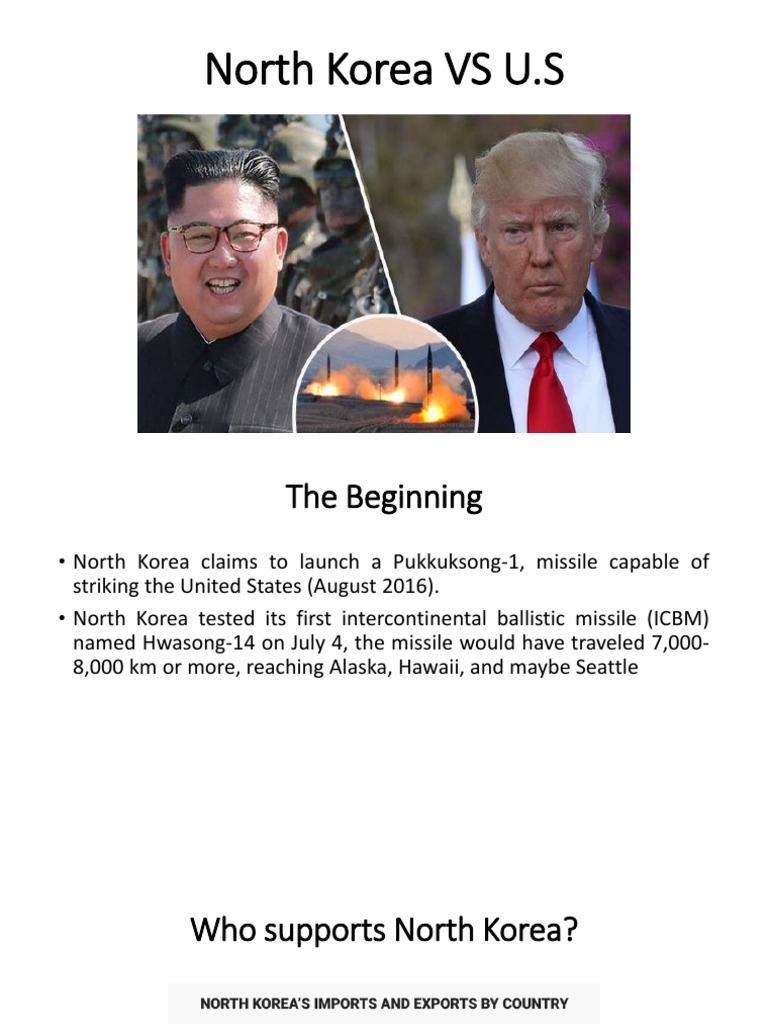Us Vs North Korea | PDF