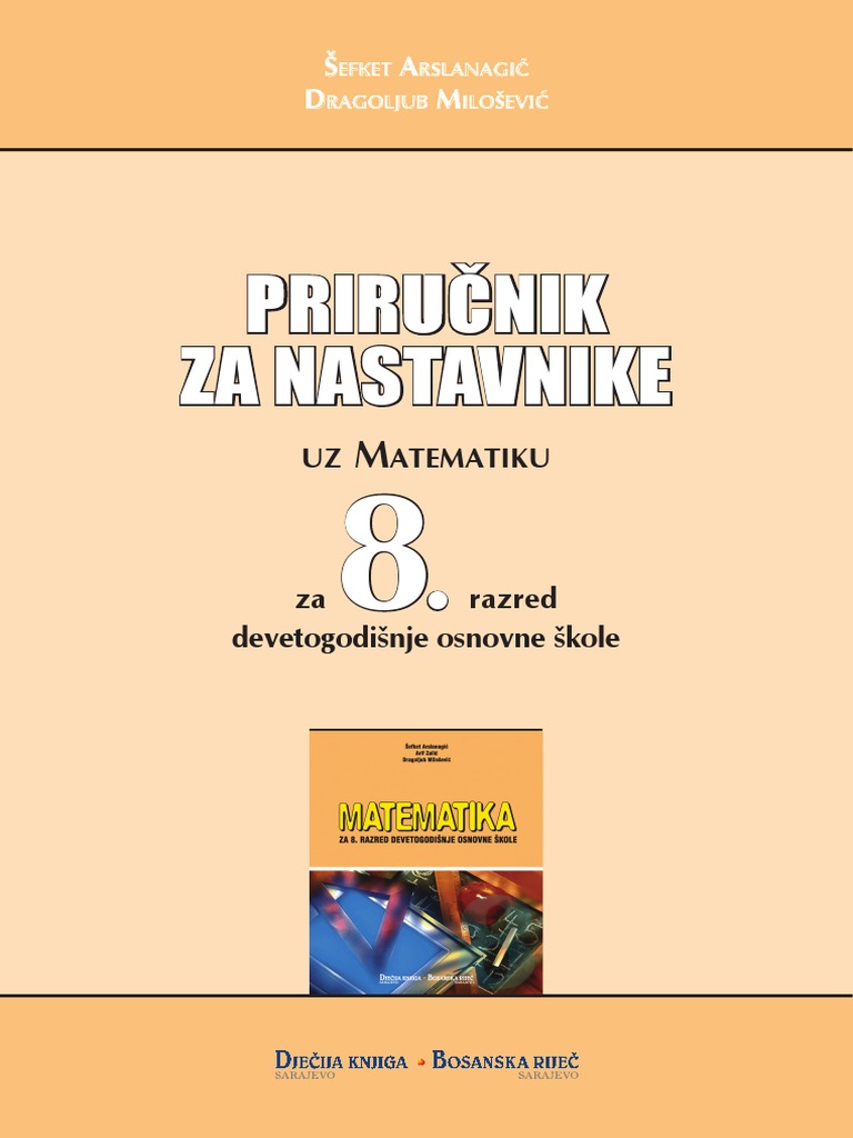 Razred 8 - BIH - Prirucnik PDF | PDF