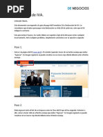 Instructivo Formato 607 DGII | PDF | Archivo de computadora | Impuestos
