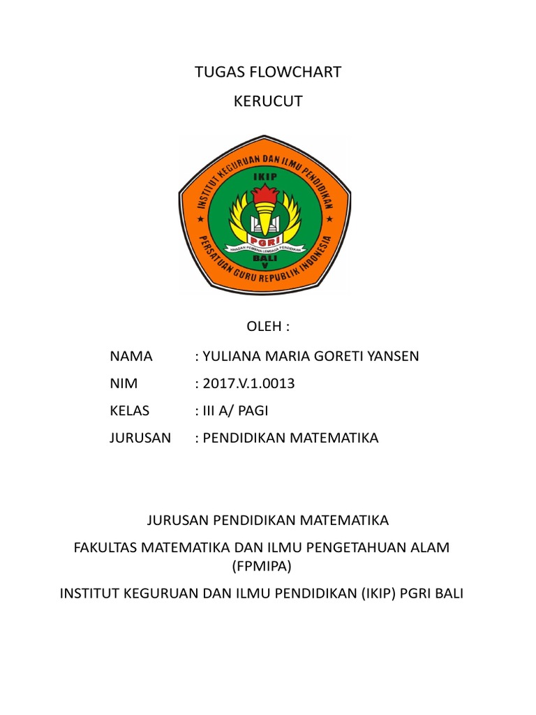 Flowchart Volume dan Luas Kubus | PDF